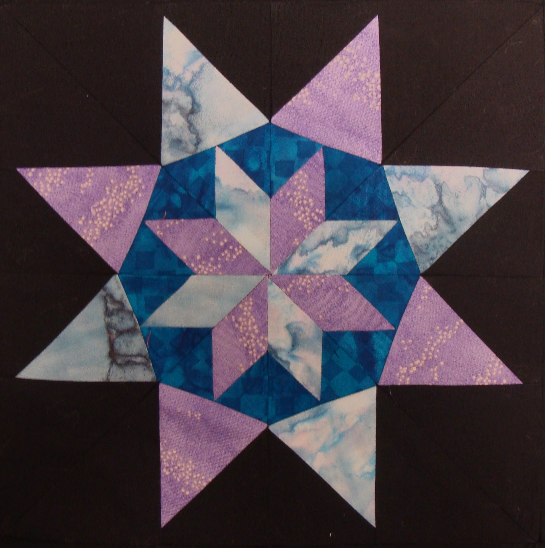Nifty Fifty Quilters of America Carol Doak's Paper-pieced Star Blocks