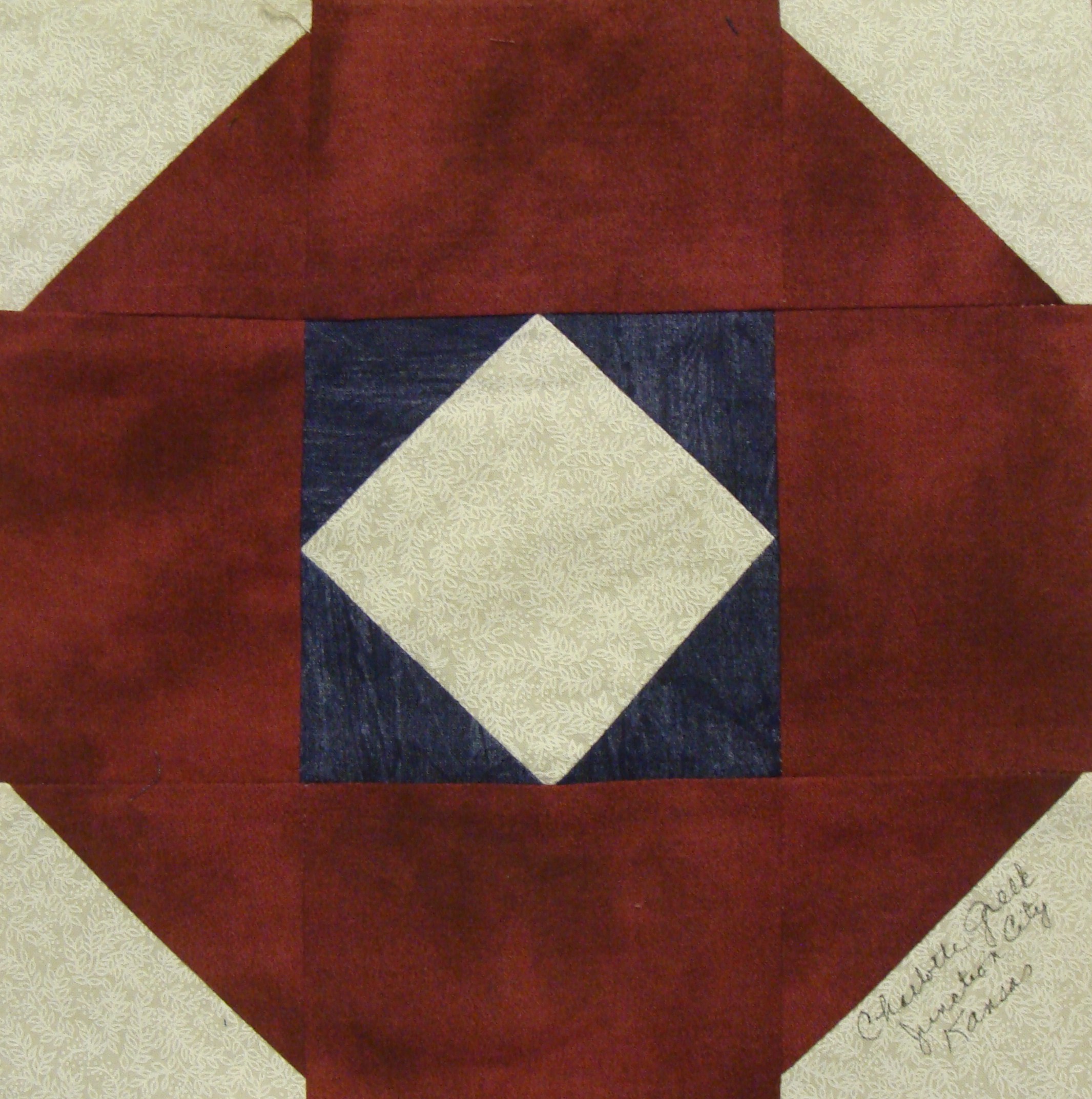 Nifty Fifty Quilters of America Eleventh 50 State Quilt Block Swap