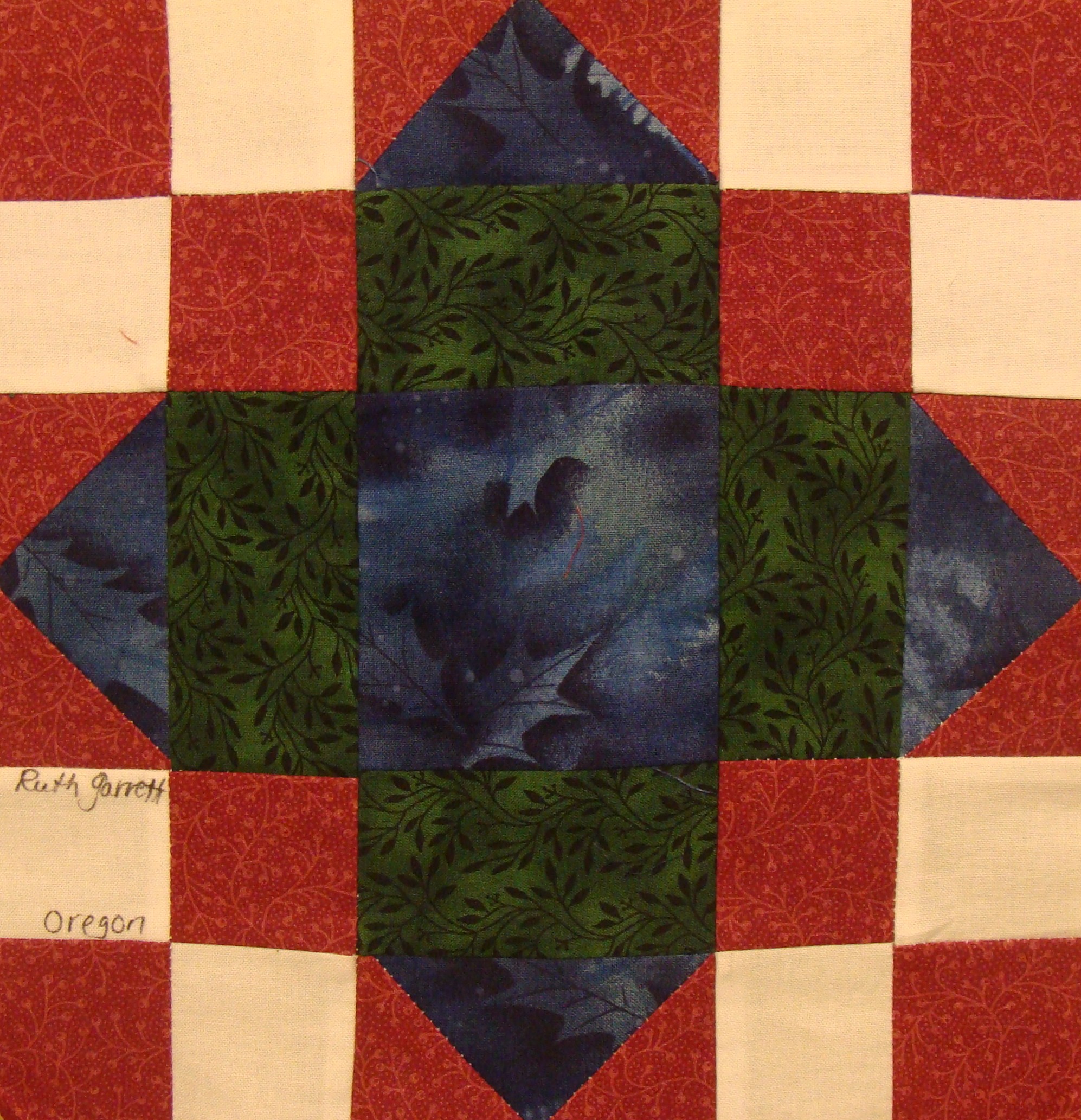 Nifty Fifty Quilters of America Eleventh 50 State Quilt Block Swap