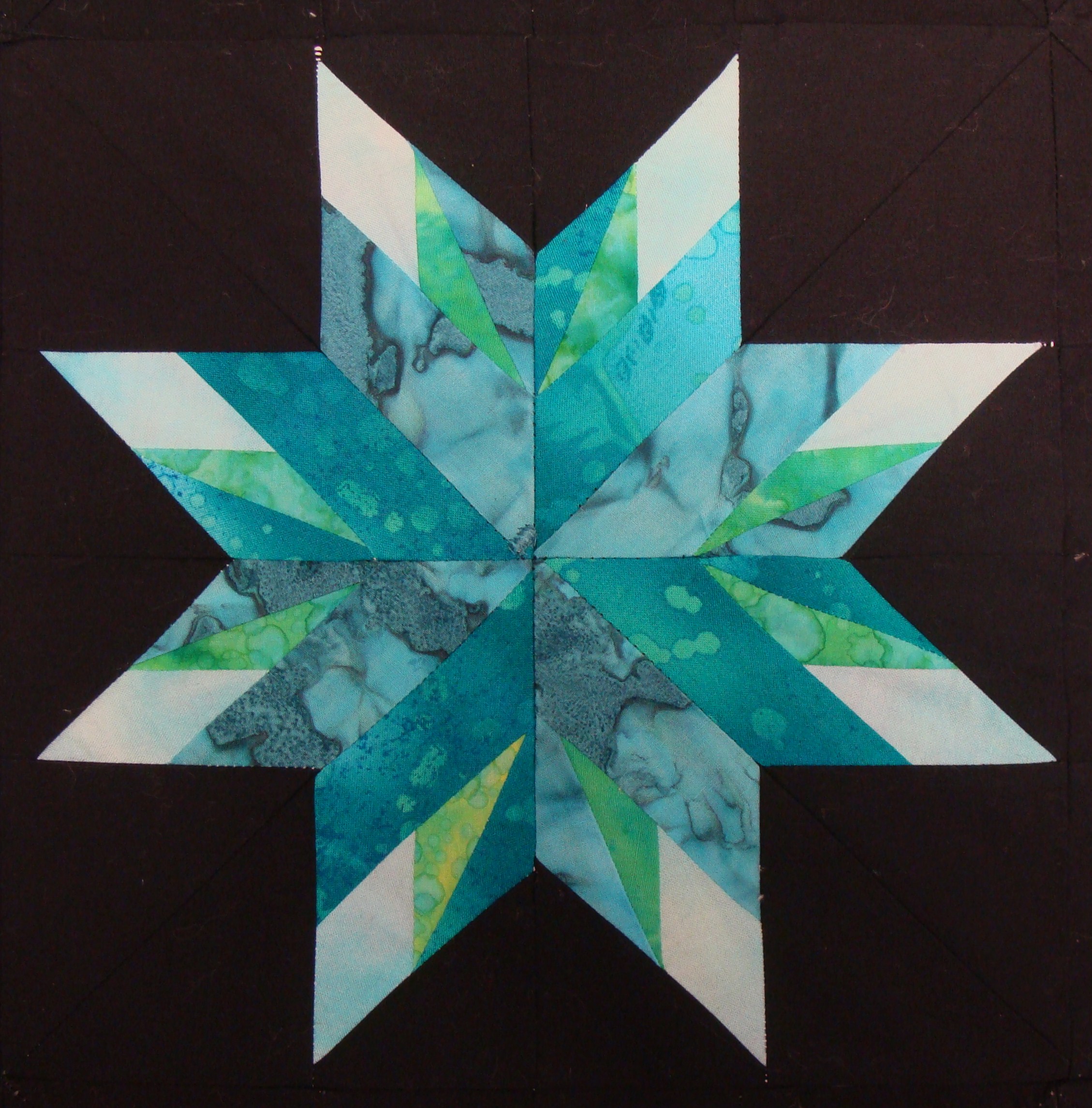 Nifty Fifty Quilters of America Carol Doak's Paper-pieced Star Blocks